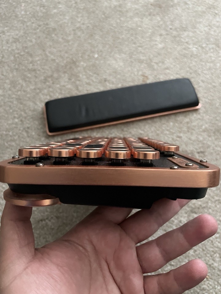 Azio Retro Keyboard Artisan Bluetooth Wireless/USB Wired Vintage MK-RCK ...