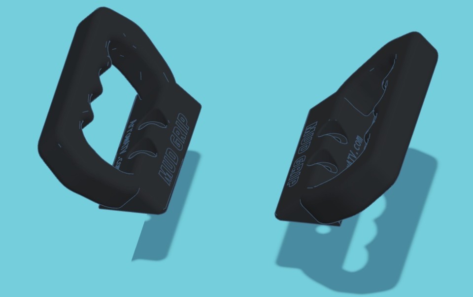 Mud Grip - Can-am Linq Handle (2x) [ATV Mud Strap - Grab Handle] | eBay