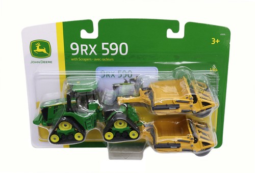 1/64 John Deere 9RX 590 with 1812DC Scraper Toy - LP84498 | eBay