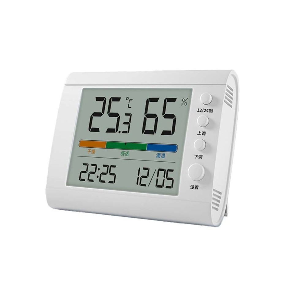 Thermohygrometer with Accurate Temperature Humidity Readings and Night ...