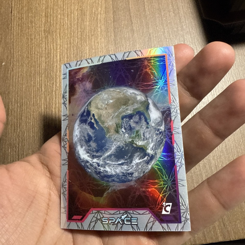 Space Trading Card Earth #1 /45 Galactic Edition | eBay