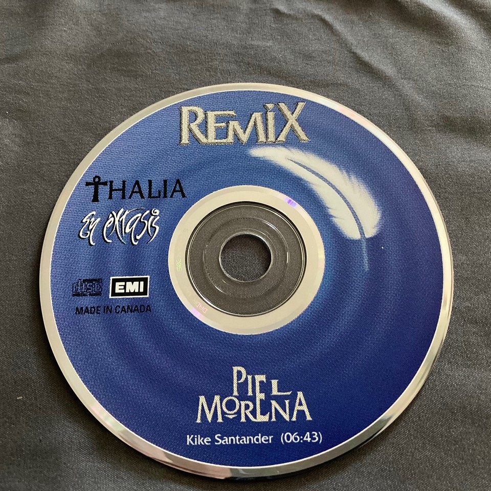THALIA - En Extasis & En Extasis Remix Single CD’s 1995 Mexico MEGA ...