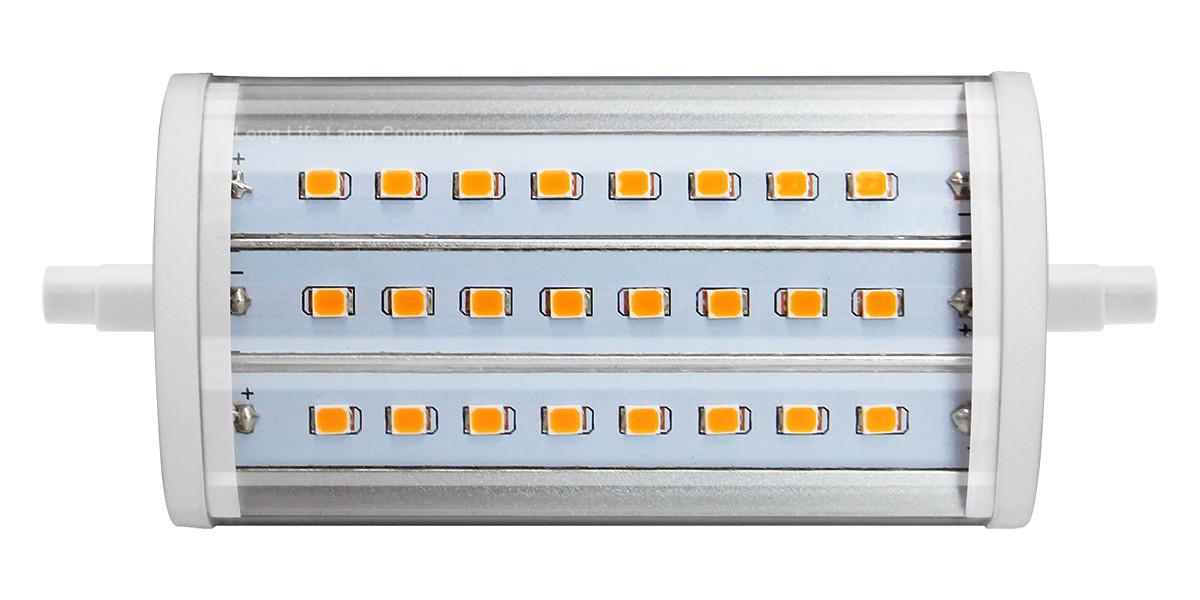 J118 LED Replacement Security Pir Flood Light Bulb R7s LED 118mm Warm ...