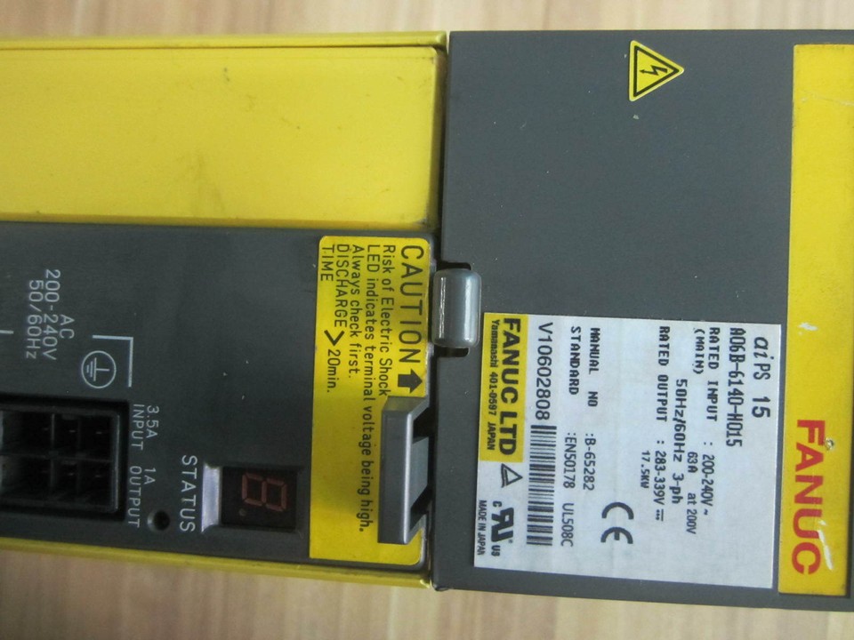 FANUC Servo Drive A06B-6140-H015 FREE EXPEDITED SHIPPING Refurbished | eBay