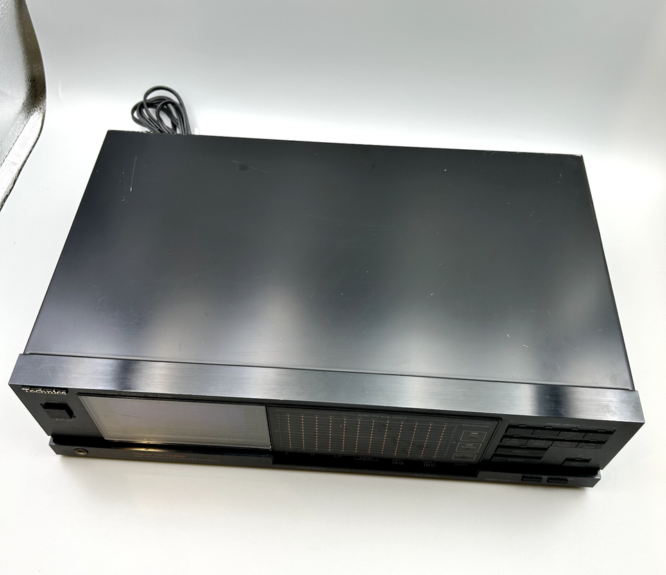 TECHNICS SH-8066 Stereo Graphic Equalizer Spectrum Computer Black ...