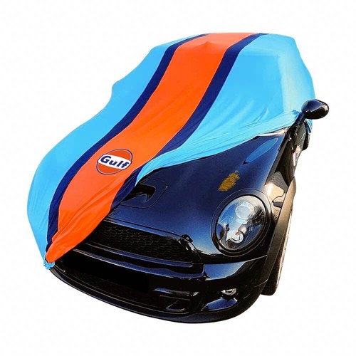 MINI Cooper R52 R57 F57 Convertible Custom Indoor Car Cover Gulf Racing ...