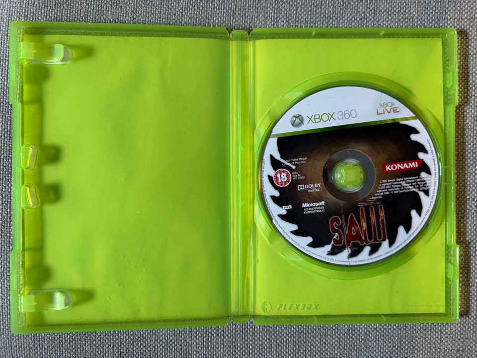 xbox 360 SAW Game *NI* Microsoft PAL RELEASE **PLS READ DESCRIPTION ...
