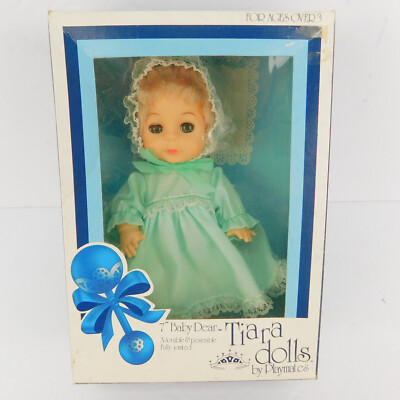 Vintage 1981 Baby Dear 7" Tiara Doll by Playmates Adorable And Poseable ...