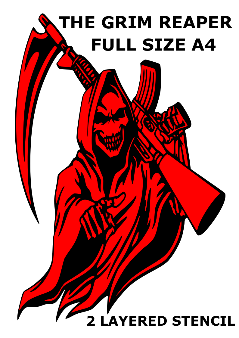 Sons Of Anarchy Reaper Stencil Sons Of Anarchy Logo CleanPNG