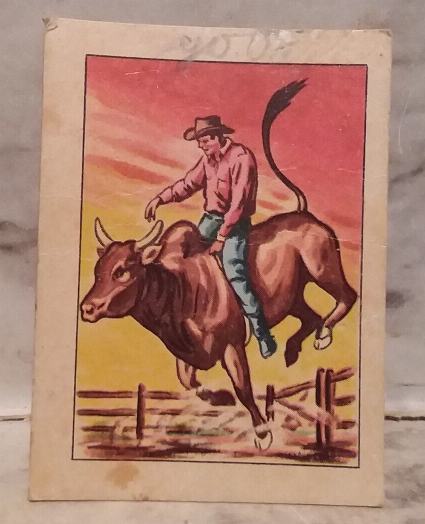 3 Vntg 1951 Hopalong Cassidy Post Cereal Cowboy Trading Cards #2, 8 ...