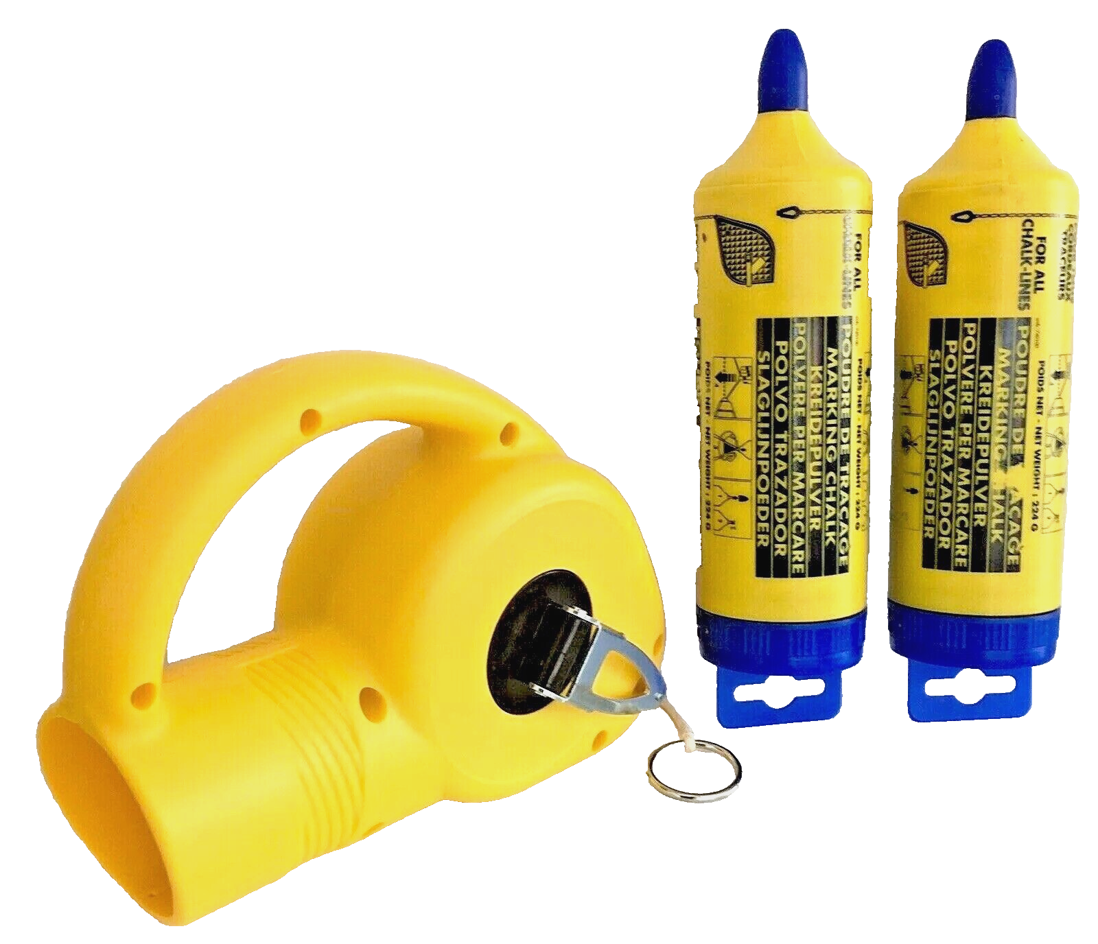 Roofers ROAD MAXI LINE 30m Roof Marker Winder Marking Reel + 2 BLUE ...