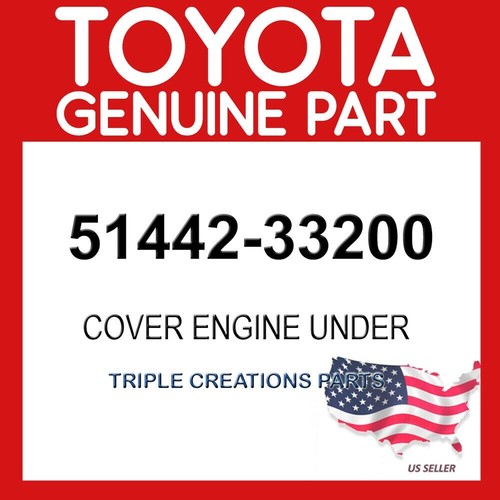TOYOTA GENUINE 5144233200 COVER ENGINE UNDER 51442-33200 | eBay