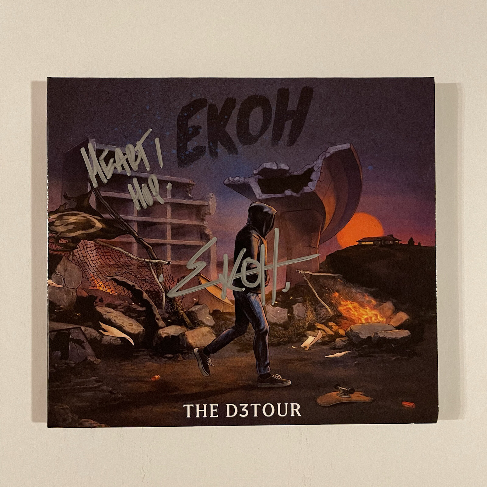 EKOH SIGNED ‘THE D3TOUR’ CD RAPPER | eBay
