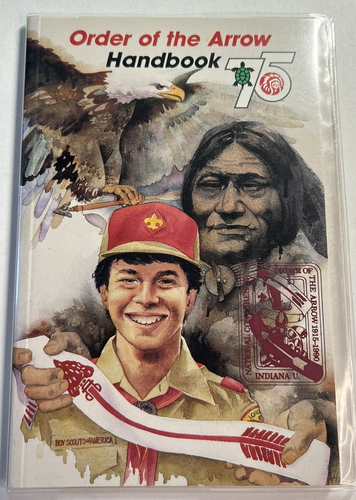 BSA Order Of The Arrow Paperback Copyright 1989 Revision 1990 Handbook ...