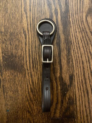 Tory Leather Removable Girth Loop/ Snap Ring | eBay