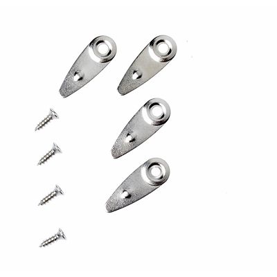 TIC FRAME STAY+SCREWS 8Pcs Nickel Plated, Easy Install, For Various ...