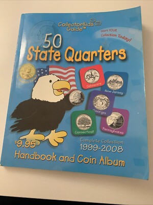 50 States Quarters album for Kids. Complete, Includes $16 in coins | eBay