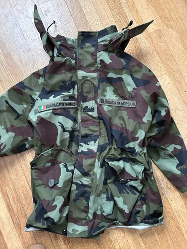Irish Army Ranger Wing DPM Goretex Raincoat Issued; Great Condition | eBay