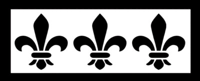 4"x10" Clear Plastic Stencil - Border (SA436) | eBay