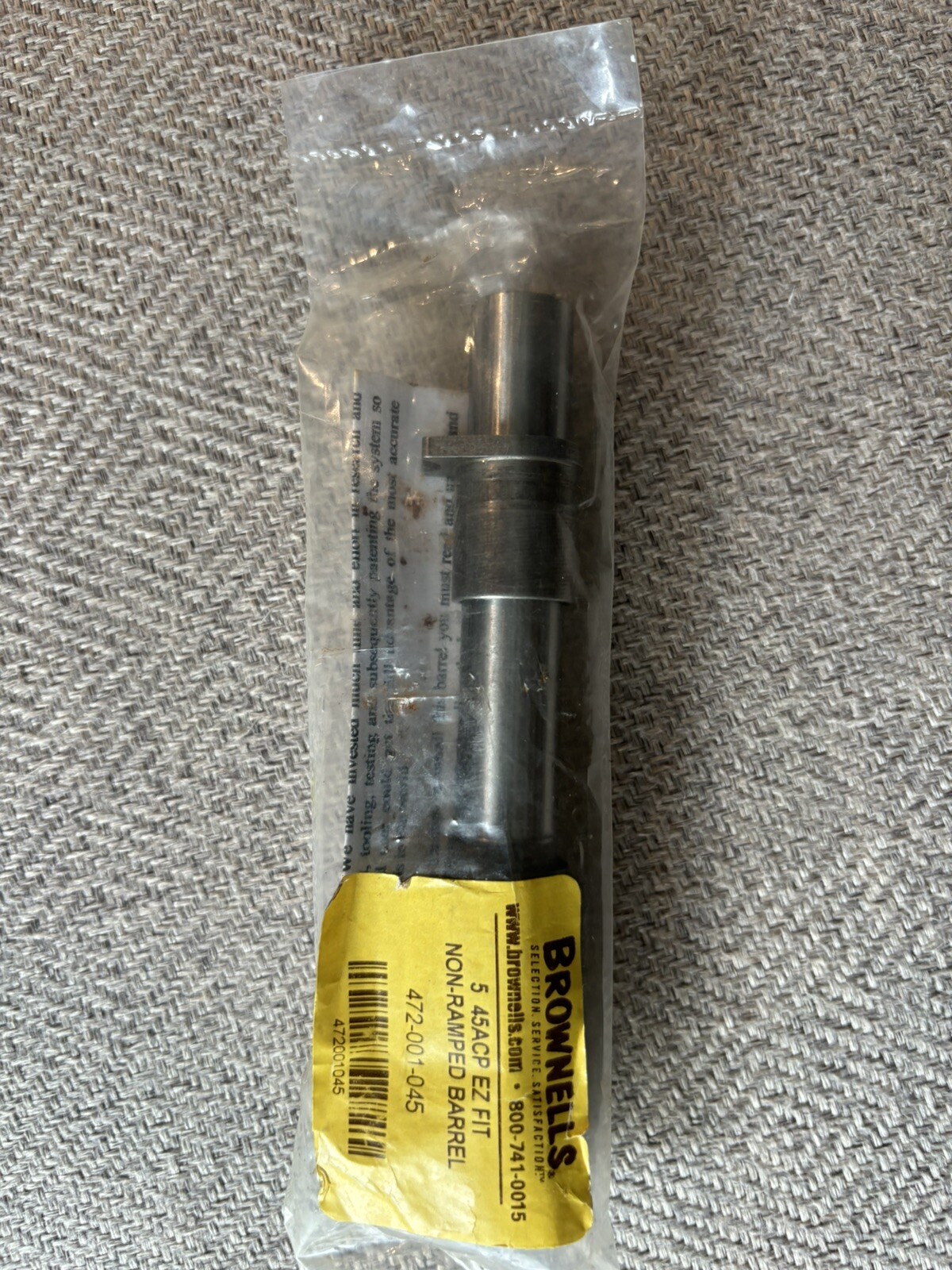 Kart Precision Full Size 1911 Barrel NO RAMP 45ACP | eBay