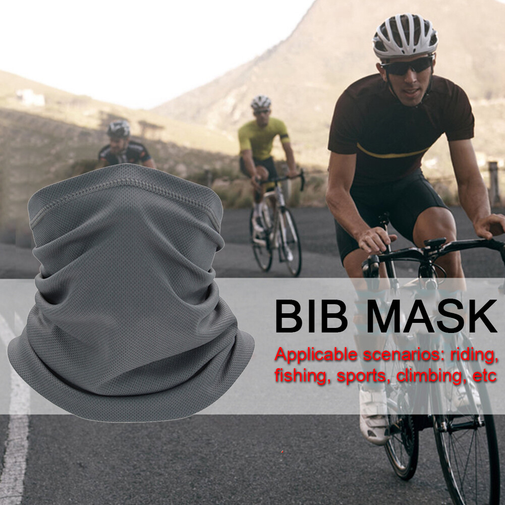 AU Sport Seamless Cycling Scarf Neck Tube Anti-UV Breathable Face Mask ...