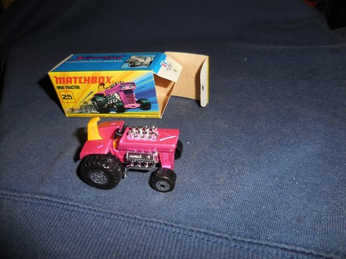 Vintage Matchbox Superfast #25 Mod Tractor MIB | eBay