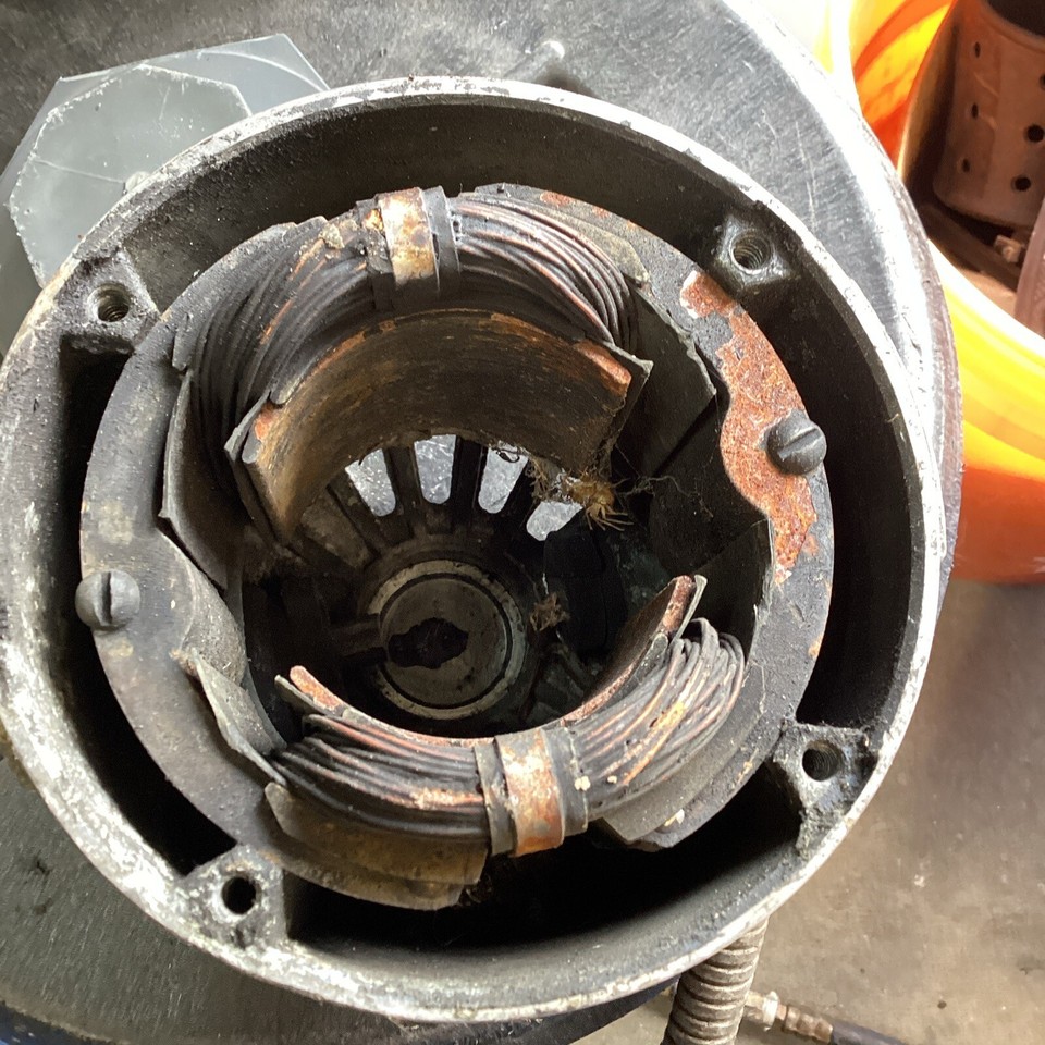 RIDGID Pipe Threading Machine Parts Only For #3158 Motor Housing Only ...