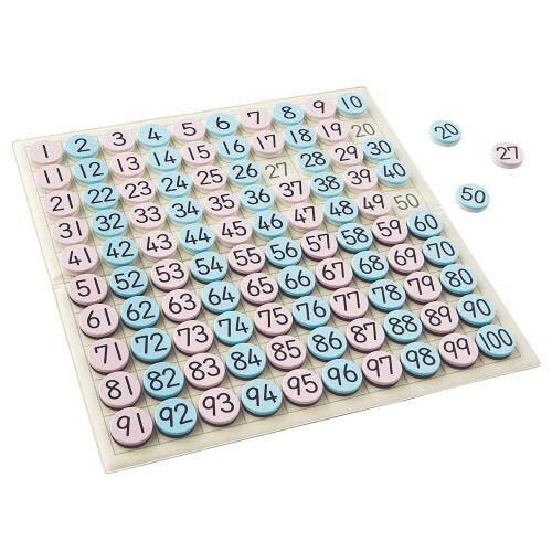 Kumon Magnetic Number Board 1 to 100 magnets JB-25 Educational Toy ...