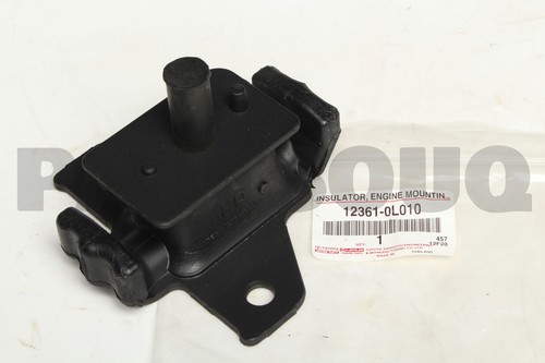 12361-0l010 Toyota Insulator Engine Mounting Front 123610L010 Genuine ...
