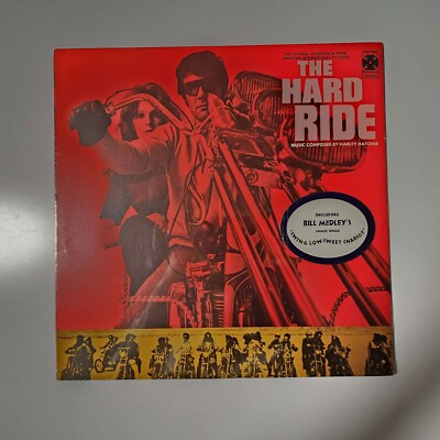 Harley Hatcher, Bill Medley- The Hard Ride Soundtrack vinyl LP record ...