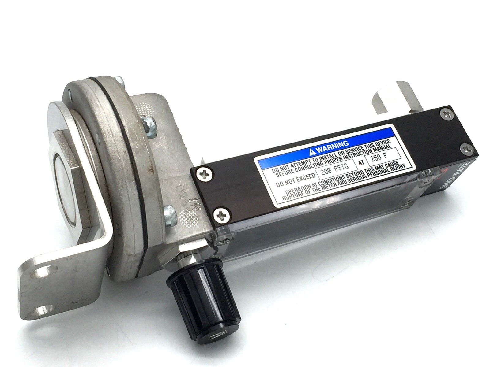 Brooks SHO-RATE 1350E Sho-Rate Low-Flow Glass Tube Area Meter 200 Psig ...