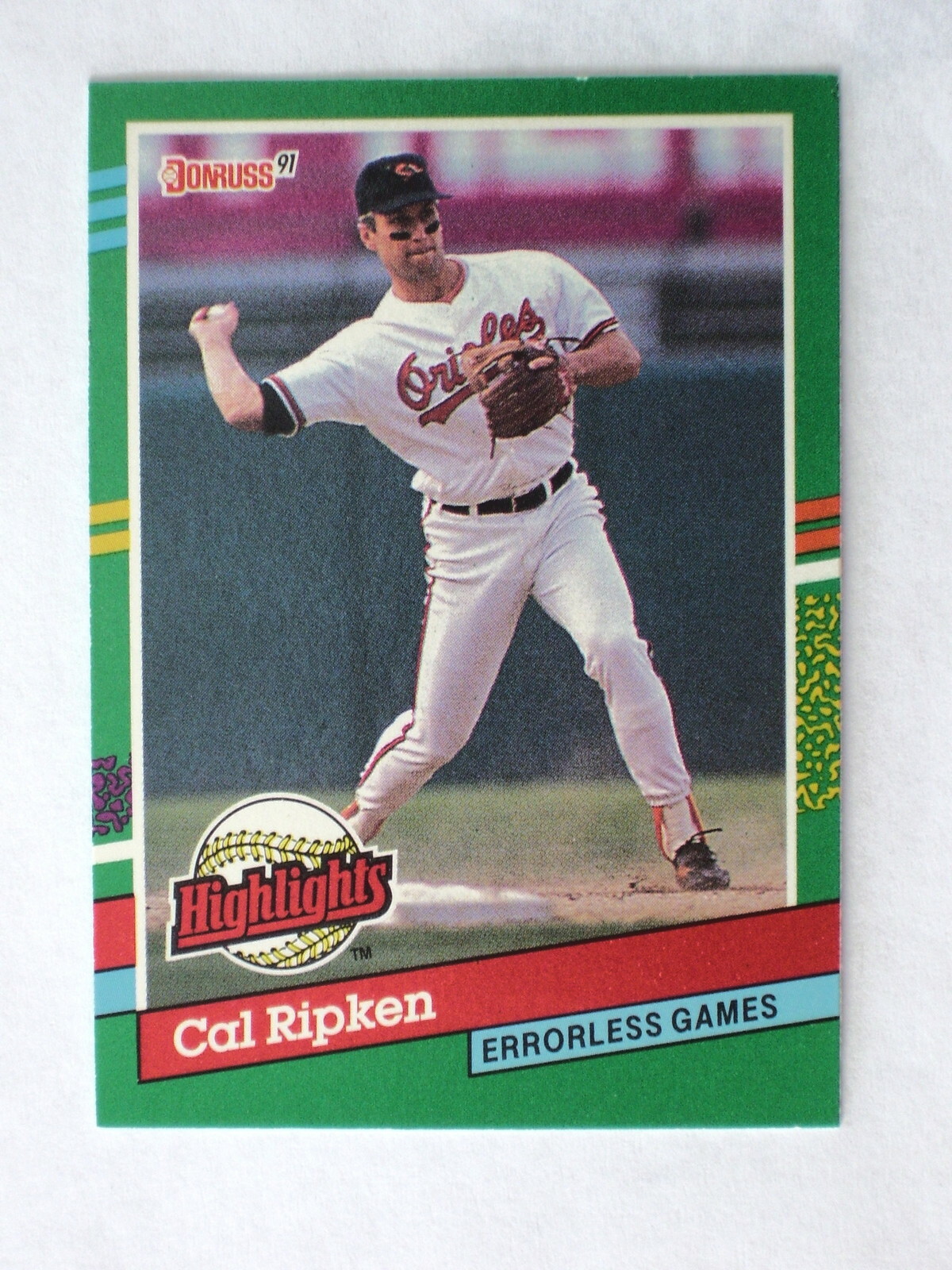 1991 DONRUSS highlights CAL RIPKEN #BC-17 | eBay