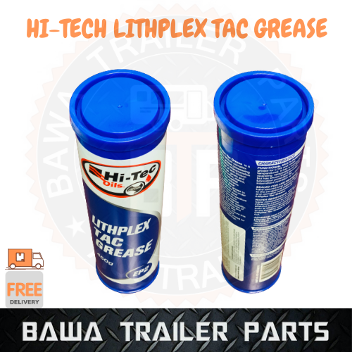 1 x Hi-Tec Oils Lithplex Tac EP2 Grease 400g Multi Purpose Trailer ...