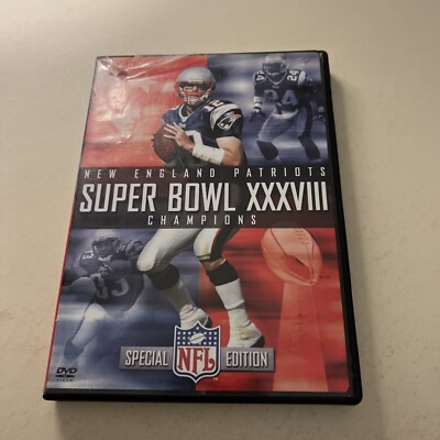 Super Bowl XXXVIII (DVD, 2004) 85393432027| eBay