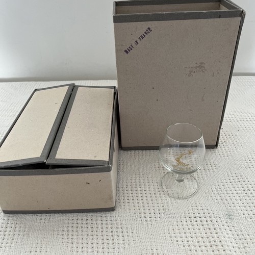 Vintage Small HENNESSY Logo Pedestal Shot Glass Mint Rare Cognac ...