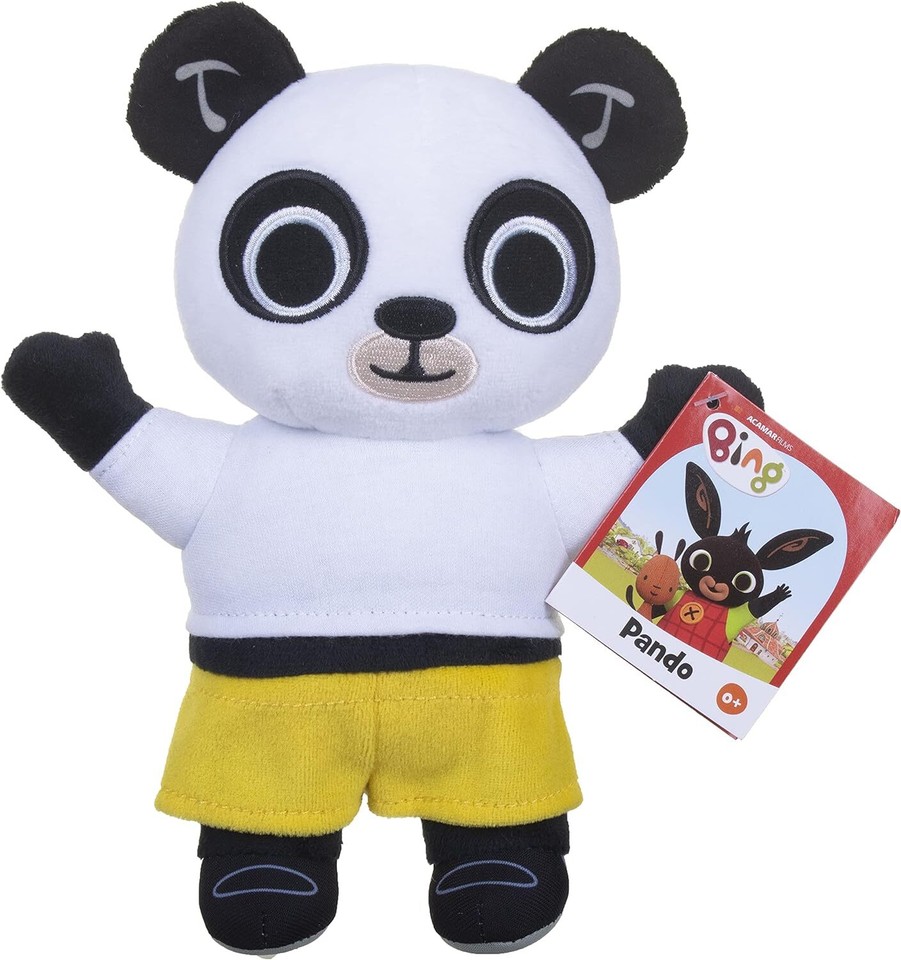 NEW OFFICIAL Bing 22CM PANDO Panda Bear Soft Plush Toy | eBay UK