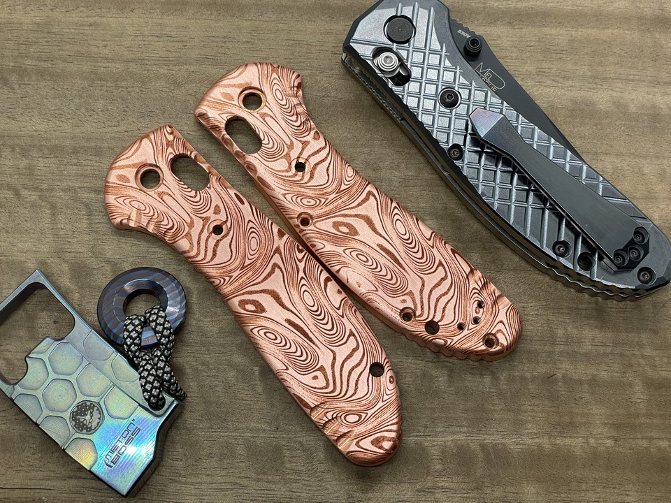 Dama FISH Copper Scales for Benchmade GRIPTILIAN 551 & 550 | eBay