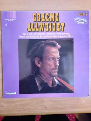 vinyle -GRAEME ALLWRIGHT- Volume 3 - Pressage Français Impact | eBay