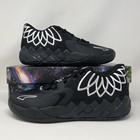 PUMA MB1 MB.01 Lo Low Team Color Black White LaMelo Ball Men's Size 13 ...