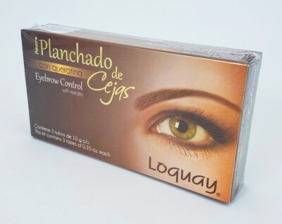 1X LOQUAY PLANCHADO DE CEJAS CON QUERATINA-EYEBROW CONTROL WITH KERATIN ...
