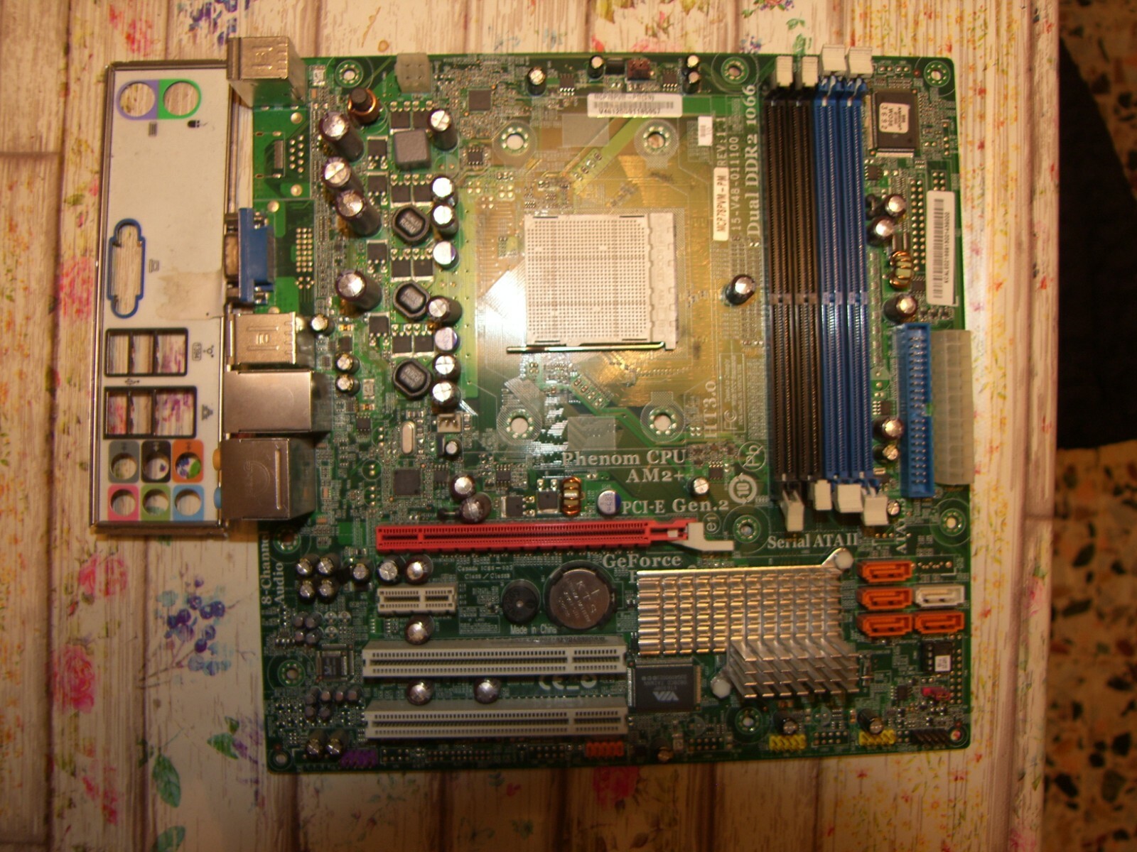 scheda madre mainboard Packard Bell funzionante condensatori da ...
