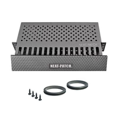 Neat Patch 2U Cable Management Unit (10 Pack) 2U Neat Patch (10 Pack ...