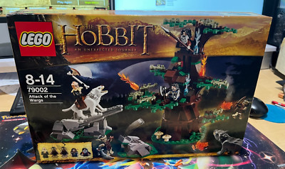 Lego The Hobbit 79002 ATTACK OF THE WARGS Thorin Orc Wolves LOTR *BOX ...