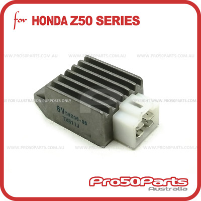 Regulator Rectifier 6v 4 pin for Honda Monkey Z50JZ GZ Motorbike | eBay ...
