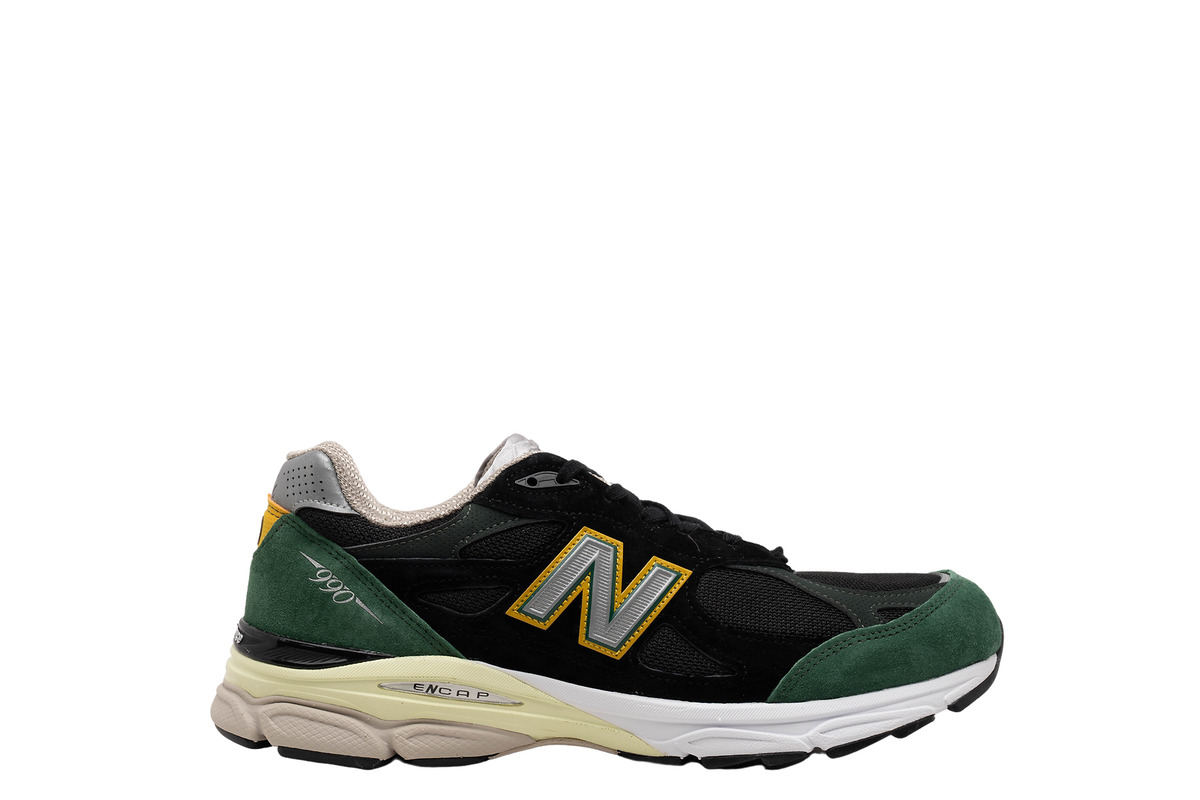 New Balance 990v3 Made In USA Black Green for sale | eBay New Balance 990v3 Made In USA Black Green for sale | eBay