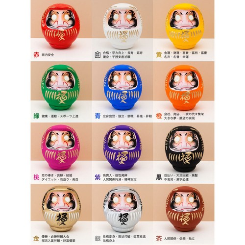 japanese daruma doll gunma takasaki height 4.72inch made in japan ...