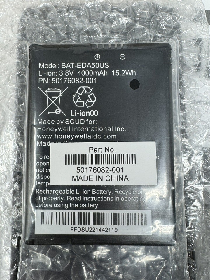 NEW! Honeywell Scanpal EDA51 Barcode Scanner w/Handle & Battery In ...