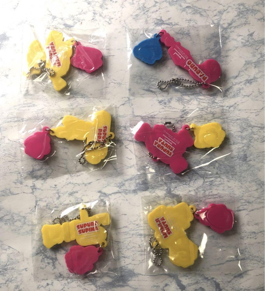 Splatoon x Sanrio Rubber Mascot Collection Hello Kitty Cinnamoroll Set ...