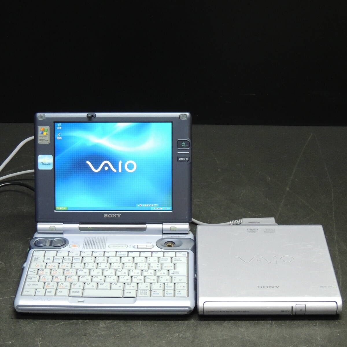 SONY VAIO PCG-U1 PCG-1A1N Laptop With PCGA-CRWD1 Disk Drive SONY VAIO PCG-U1 PCG-1A1N Laptop With PCGA-CRWD1 Disk Drive