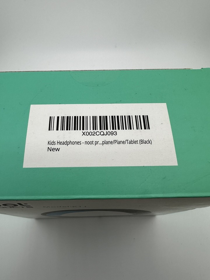 Nool Products Model K11 Foldable Stereo Kids Headphones Navy / Teal NEW | eBay